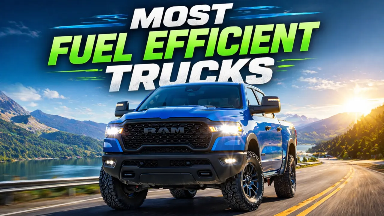 Most Fuel Efficient Trucks In USA 2026. Real MPG Numbers, Real Rankings ...